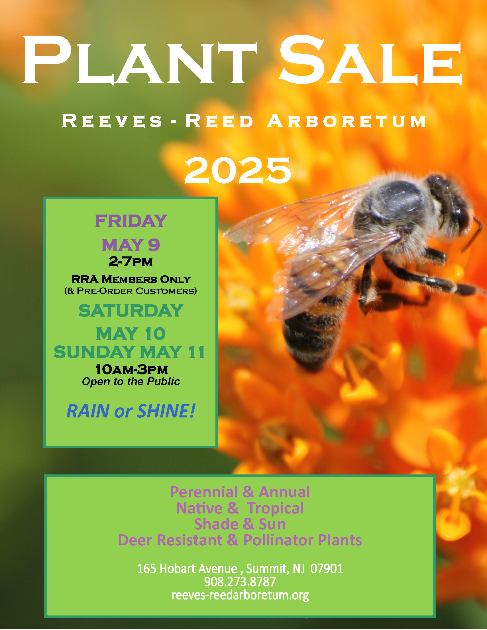 DIG INTO SPRING AT THE REEVES-REED ARBORETUM PLANT SALE - Reeves-Reed ...